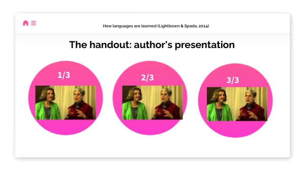 SLA_Unit 1. Language learning in early childhood | Genially