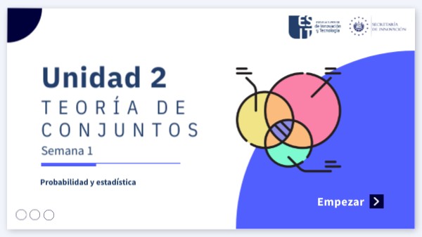 Unidad 2 Semana 1 PYE | Genially