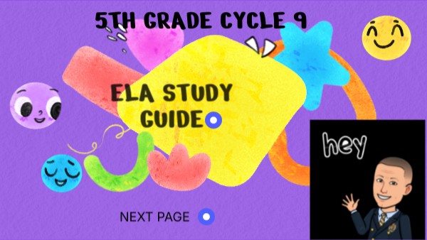 CYCLE 6 4TH GRADE STUDYGUIDE | Genially