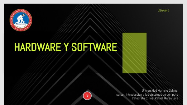HARDWARE Y SOFTWARE | Genially