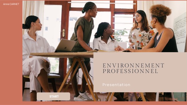 Environnement professionnel | Genially