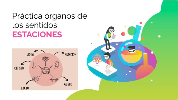 ESTACIONES DE APRENDIZAJE ÓRGANOS DE LOS SENTIDOS | Genially