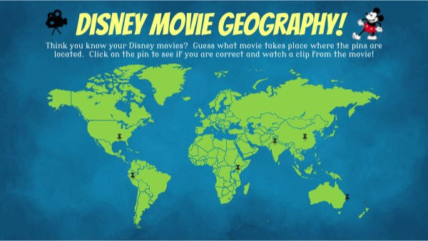 Disney Map | Genially