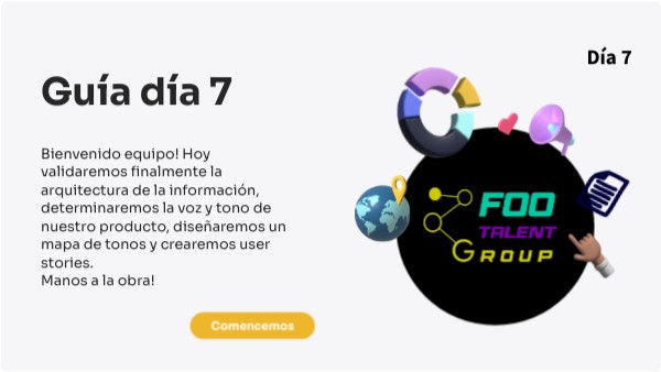 Foo Talent - Día 7 | Genially