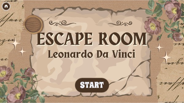 Leonardo Da Vinci Escape Room | Genially