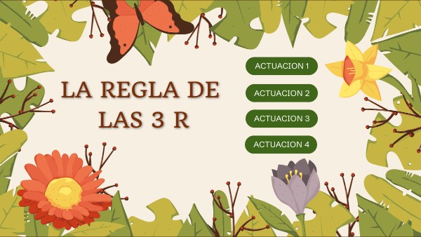 La regla de las 3 R | Genially