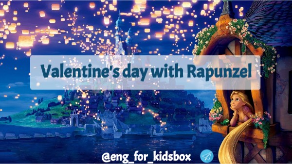 Valentine's day with Rapunzel (Kid's box 2) | Genially