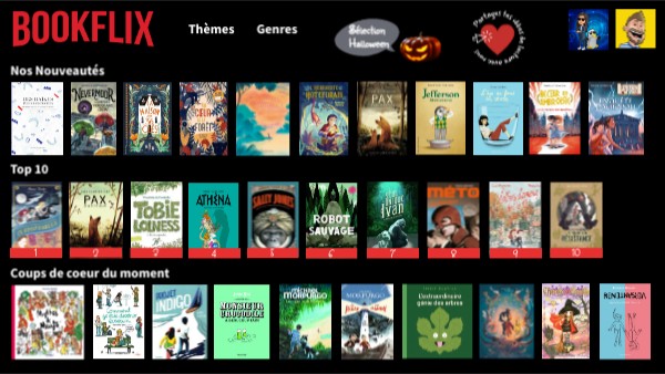 Bookflix cycle 3 | Genially