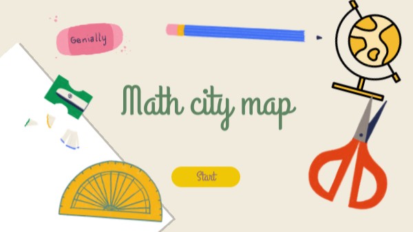 Math city map | Genially