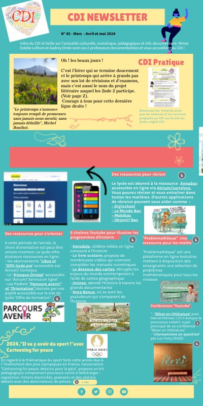 Copie - Copie - Newsletter CDI N°42 - dec 2023 et janv/fev 2024