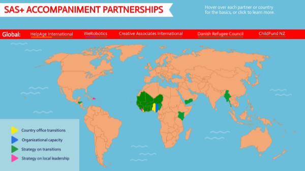SAS+ Accompaniment Partnerships