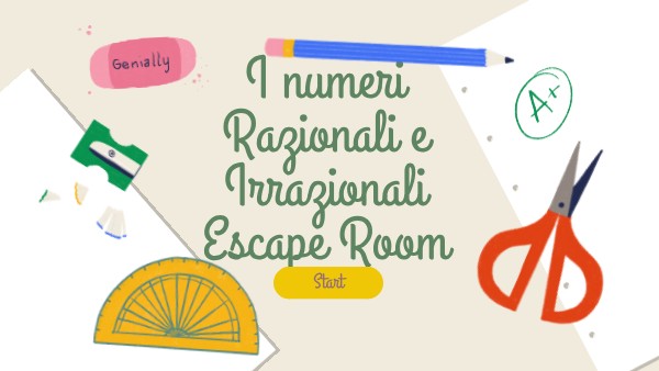 Numbers ESCAPE ROOM | Genially