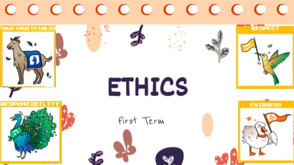 2024 - Ethics - Third Grade - First Term | Genially