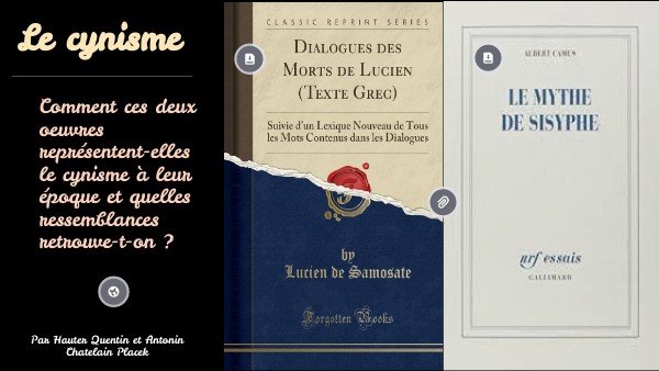 Le cynisme / Portfolio