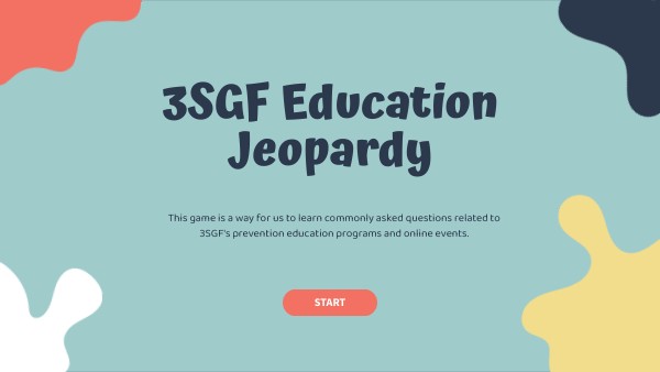 All Staff Meeting, JEOPARDY GAME-3SGF TEAM | Genially