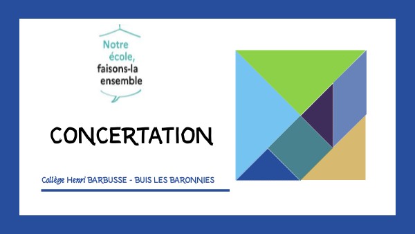 Notre école, faisons-la ensemble | Genially