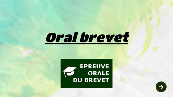 Oral brevet blanc fatima 3é4 | Genially