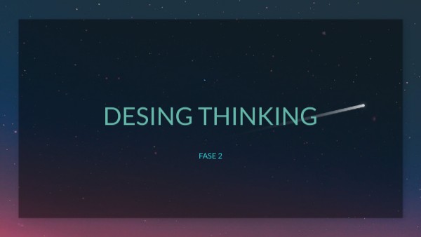Design Thinking | Genially