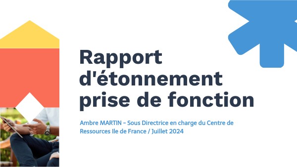 Rapport d'étonnement CDRIDF | Genially