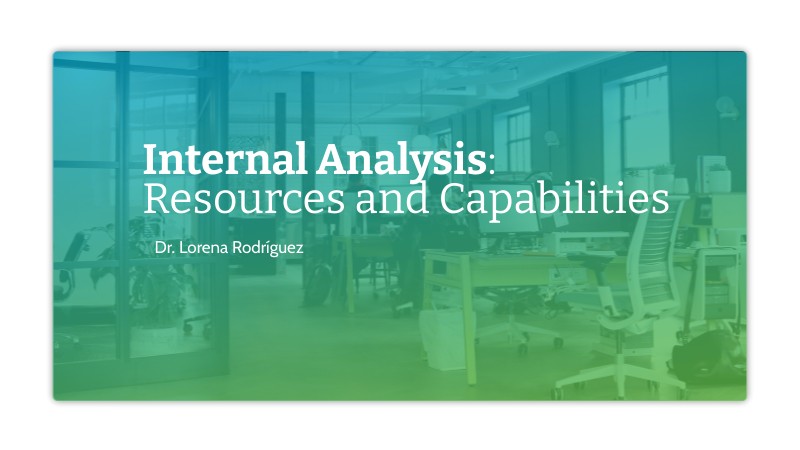 ST M1S6 Resources and capabilities | Genially