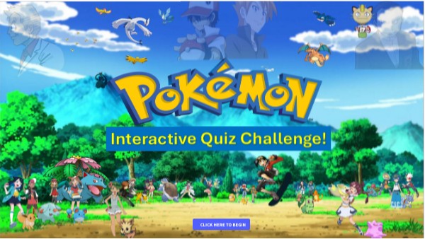 Pokémon Trivia Challenge | Genially