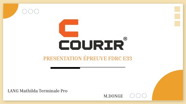 Présentation E33 N°2 | Genially