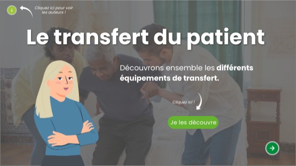 V3 transfert du patient | Genially
