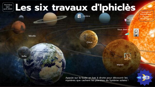 Les travaux d'Iphiclès | Genially