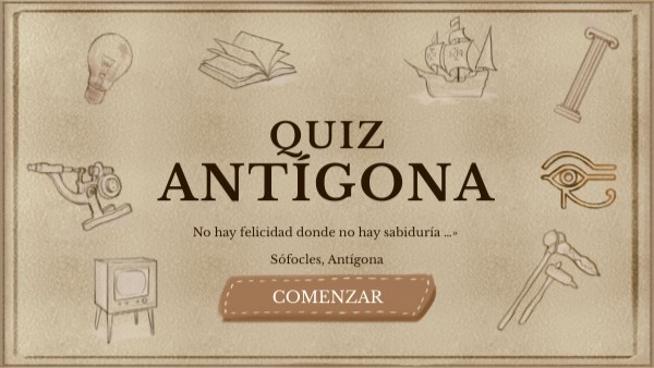Quiz lengua Antígona | Genially