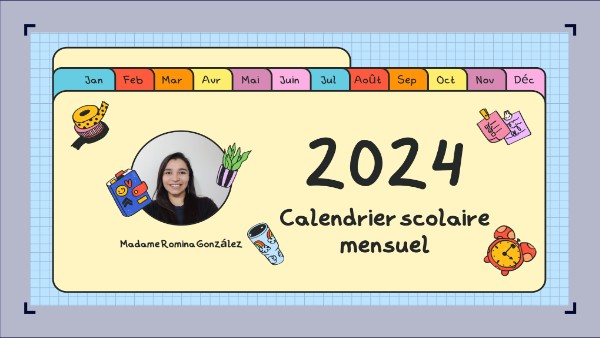 Calendrier 2024 | Genially