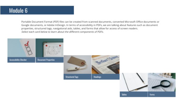 Module six Adobe PDFs