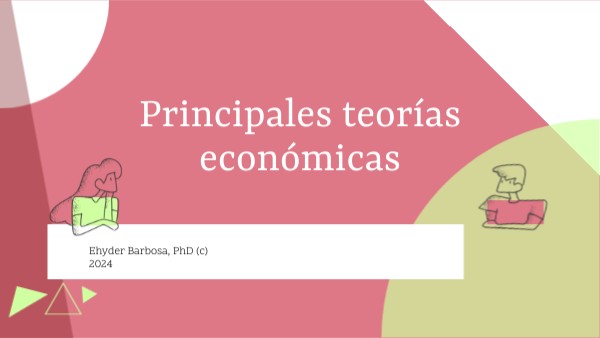 Principales teorías económicas en la historia | Genially
