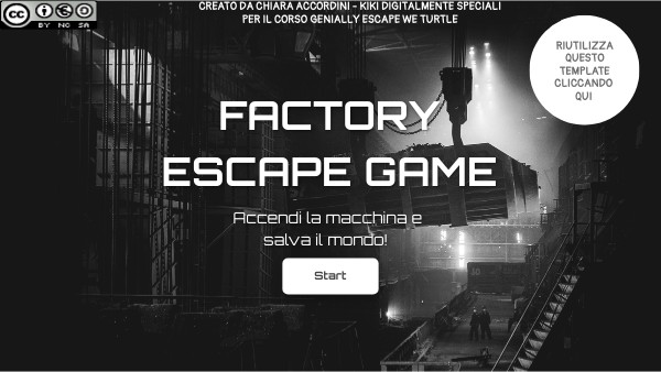 template free we turtle corso genially escape