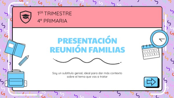 Presentación reunión | Genially