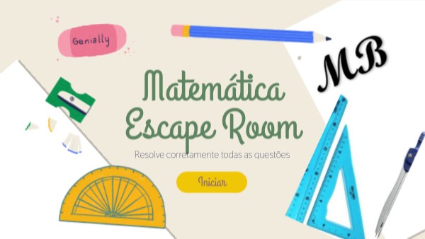 MATEMÁTICA ESCAPE ROOM | Genially