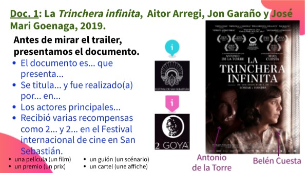 Doc. 1: La trinchera infinita (trailer) | Genially