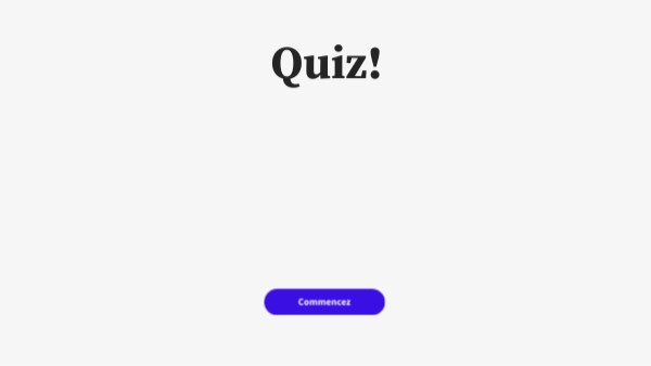 Quiz interactif basique | Genially