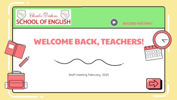 Welcome, teachers! | Genially