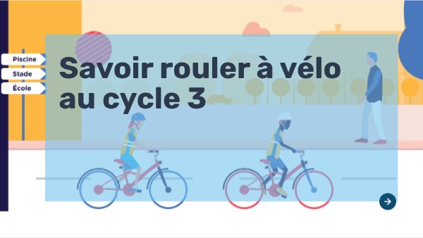 Savoir rouler à vélo au cycle 3 | Genially