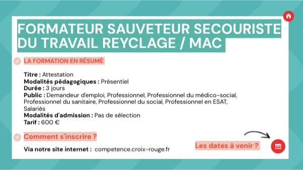 CRFP_ FORMATEUR SST RECYCLAGE / MAC | Genially