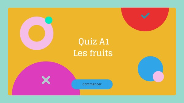 Vocabulaire A1 | Genially