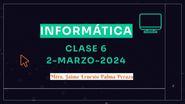 Clase 6: 2-3-24 | Genially