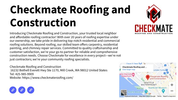 Checkmate Roofing and Construction | Genially