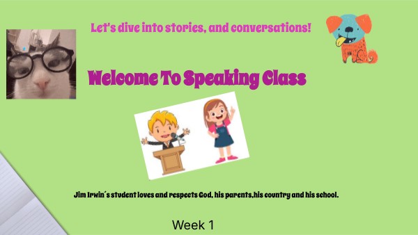 Welcome weeks 5to 2526 | Genially