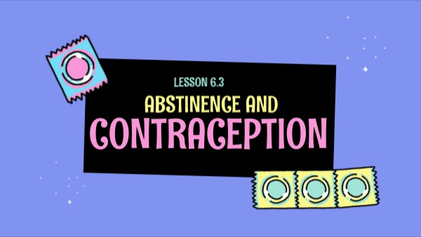 6.3 Abstinence and Contraception | Genially