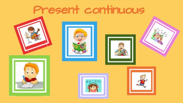 present continuous | Genially
