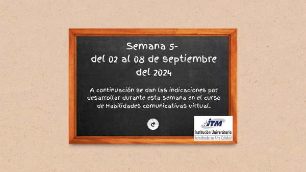 SEMANA 5 APV | Genially