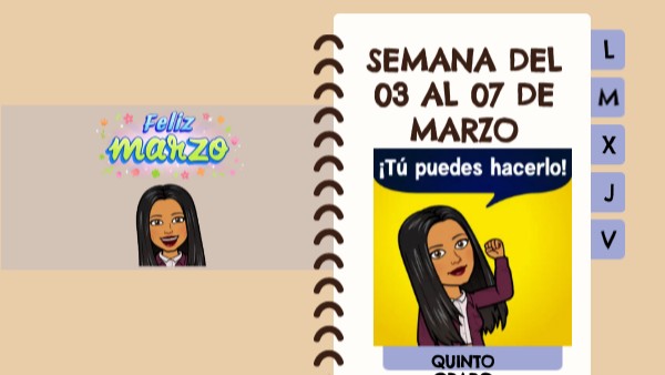 Semana del 03 al 07 de marzo | Genially