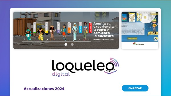 Loqueleo Digital Actualizaciones Marzo 2024 | Genially