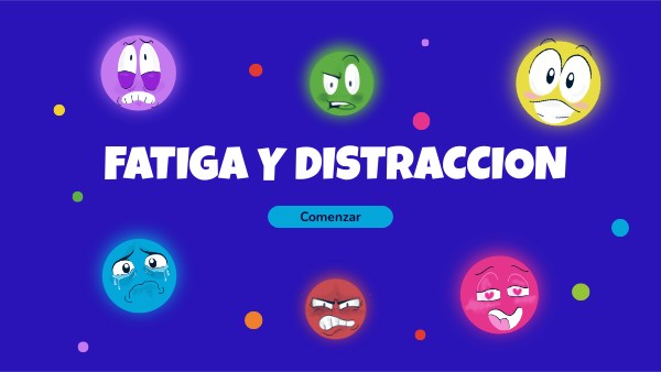 TRIVIA DE SEGURIDAD VIAL PREVENCION DE LA FATIGA | Genially